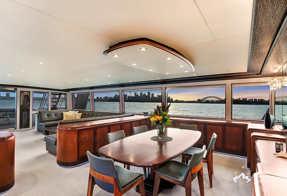 Corroboree Boat Hire - Superyacht Charter - Sydney Harbour