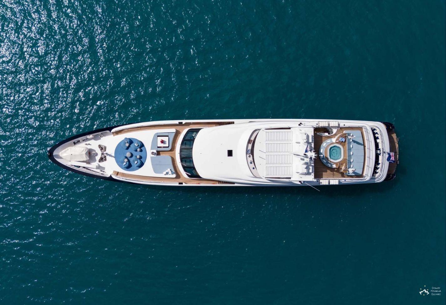Mischief Boat Hire - Luxury Superyacht Charter - Sydney Harbour