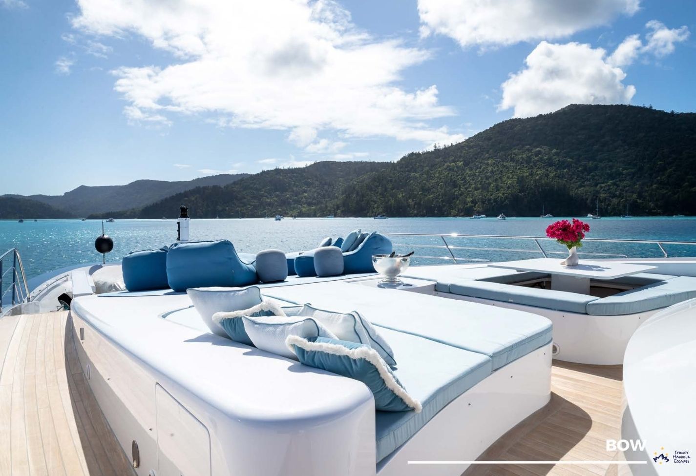 Mischief Boat Hire - Luxury Superyacht Charter - Sydney Harbour