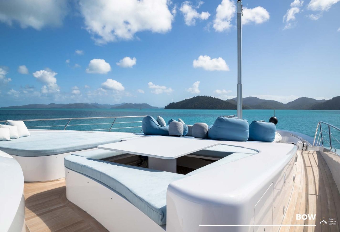 Mischief Boat Hire - Luxury Superyacht Charter - Sydney Harbour