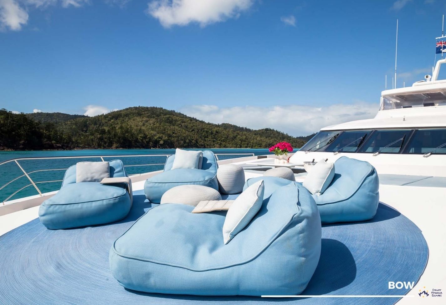 Mischief Boat Hire - Luxury Superyacht Charter - Sydney Harbour