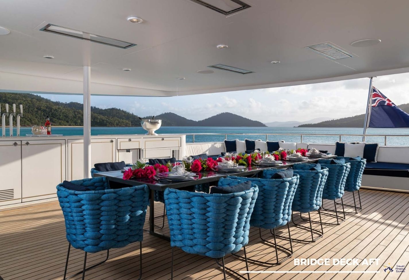 Mischief Boat Hire - Luxury Superyacht Charter - Sydney Harbour