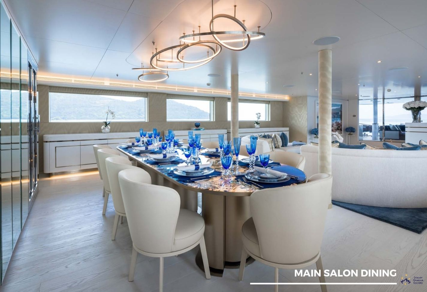 Mischief Boat Hire - Luxury Superyacht Charter - Sydney Harbour
