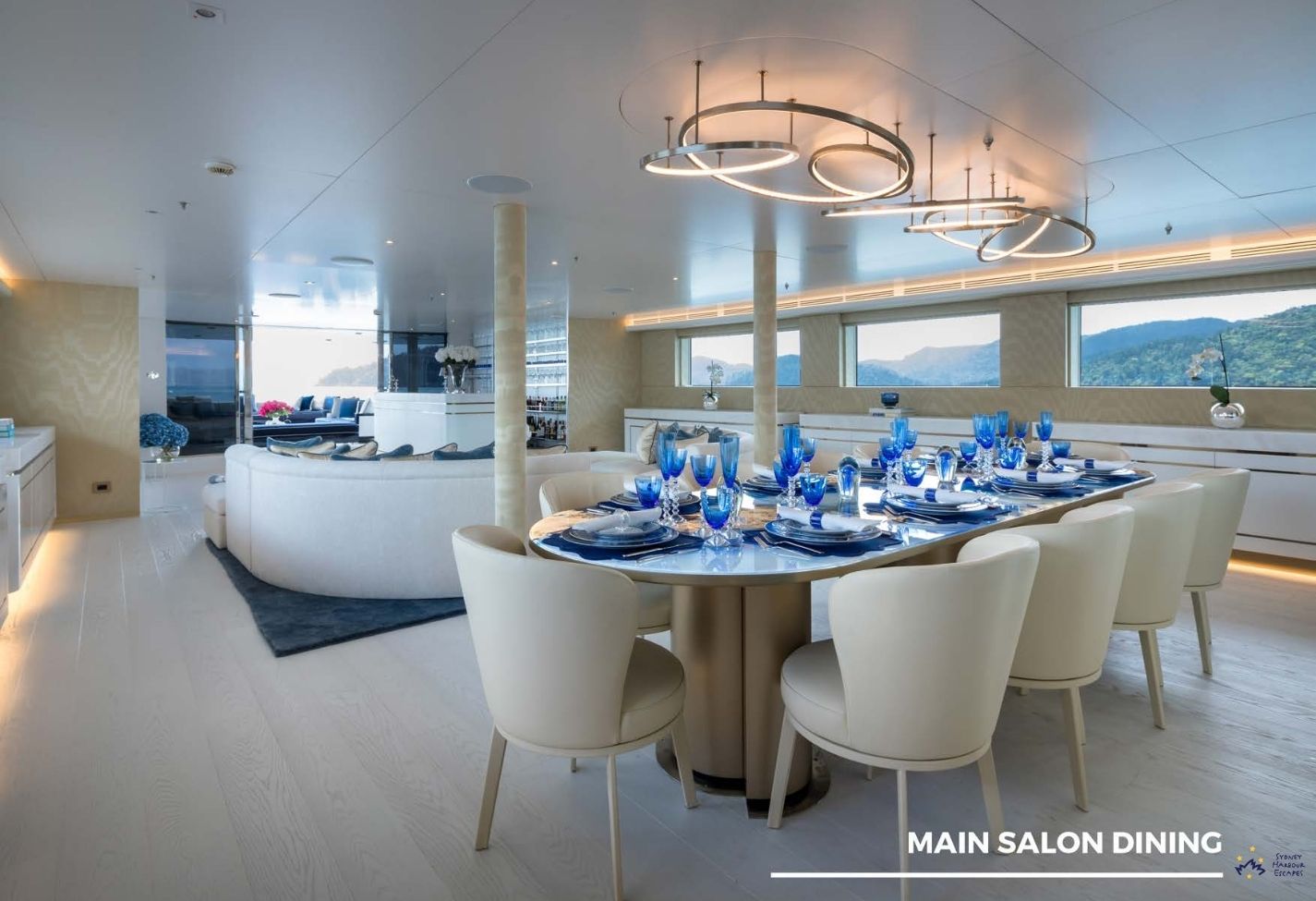 Mischief Boat Hire - Luxury Superyacht Charter - Sydney Harbour