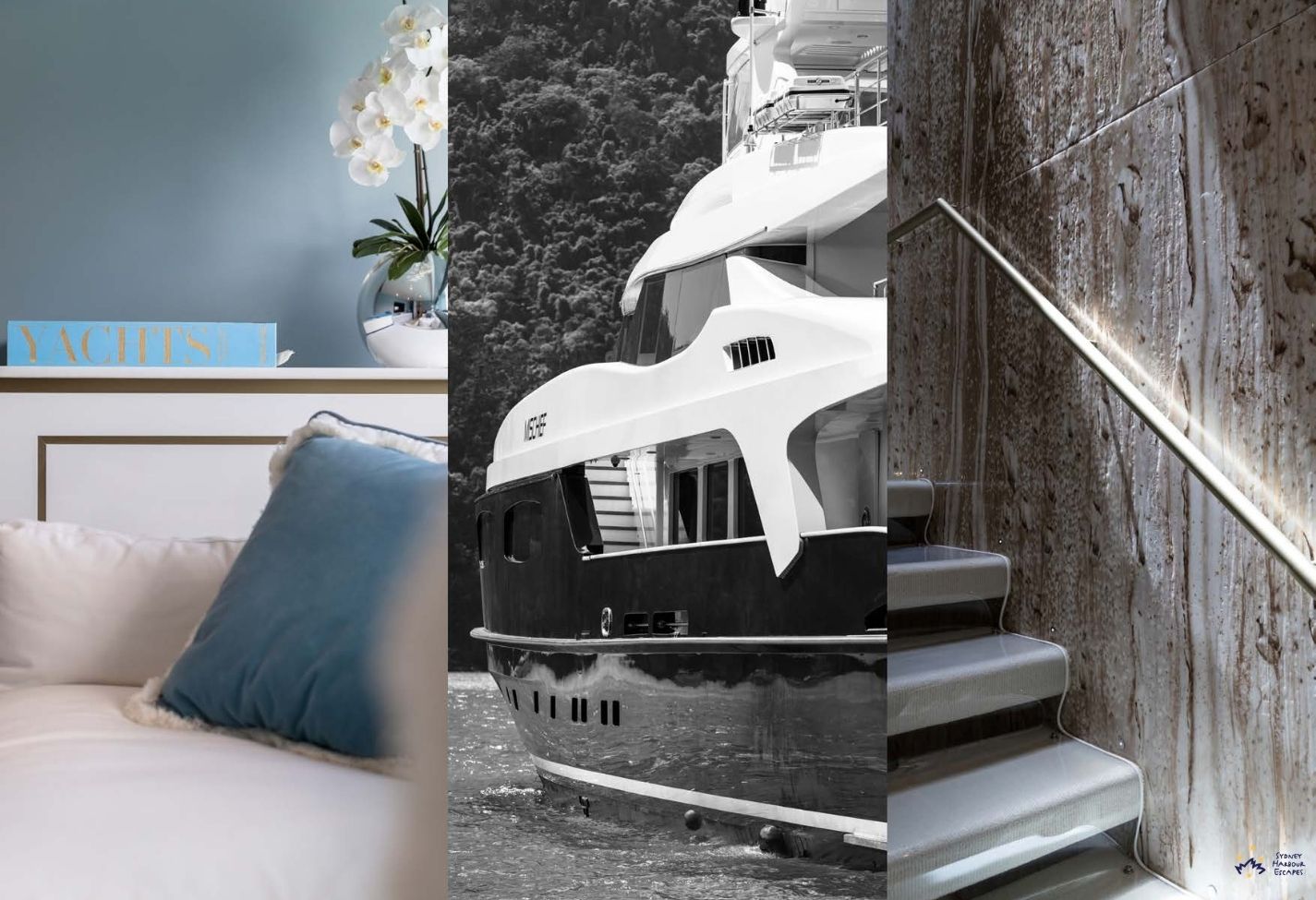 Mischief Boat Hire - Luxury Superyacht Charter - Sydney Harbour