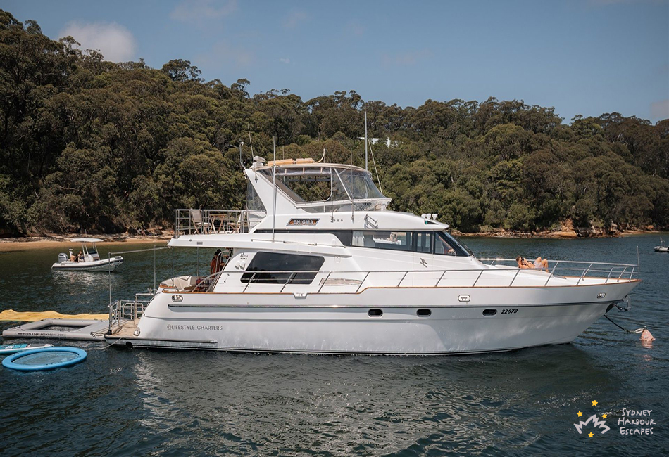 Enigma Skippered Charter | Sydney Harbour Escapes