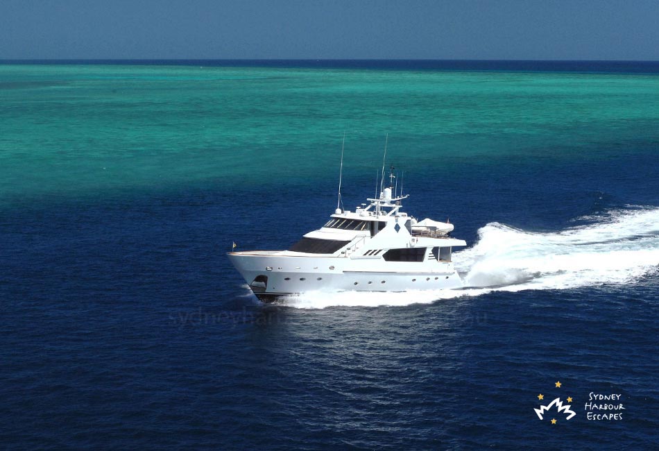 Galaxy I Boat Hire - Luxury Super Yacht Charter - Sydney Harbour