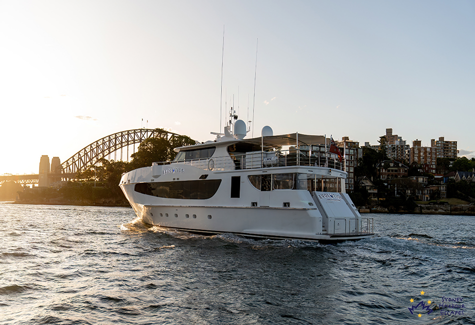 Evolution Boat Hire - Private Party Boat Charter - Sydney Harbour
