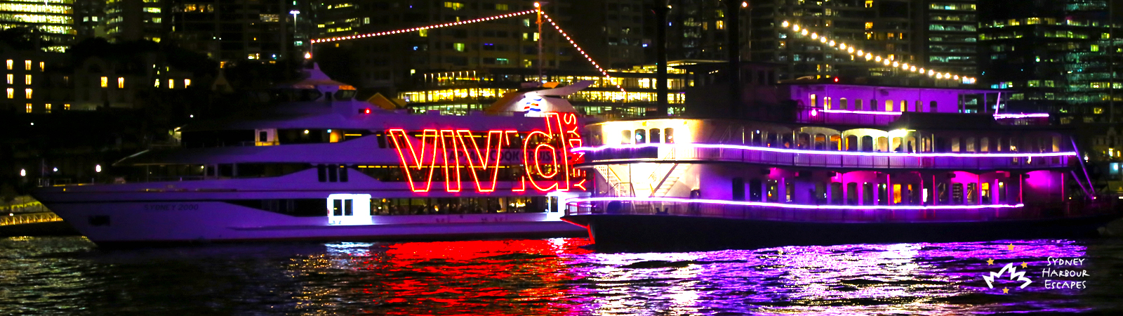Private Vivid Sydney Cruise Packages Sydney Harbour