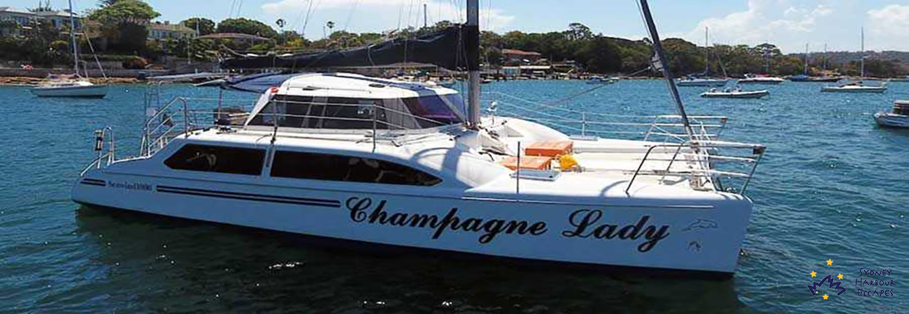 Champagne Lady Boat Hire - Private Boat Charter - Sydney Cruises
