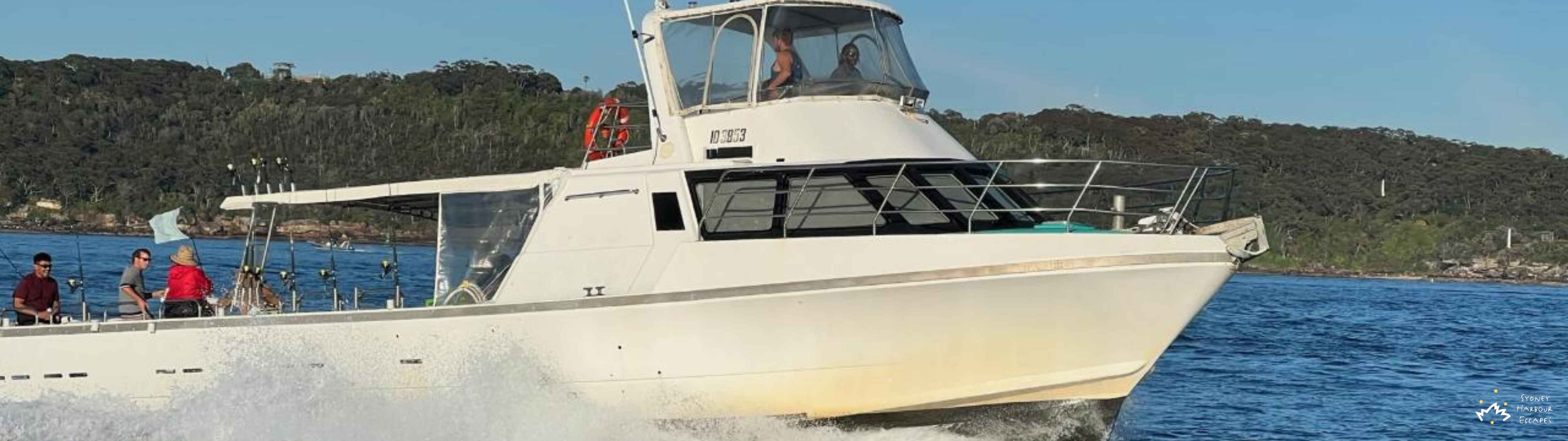 Mahi Mahi II Boat Hire - Fishing Charter - Sydney Harbour Cruises