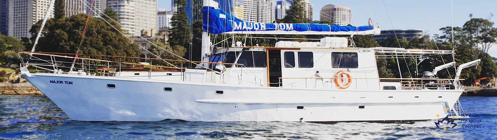 Major Tom Boat Hire - Private Boat Charter - Sydney Harbour