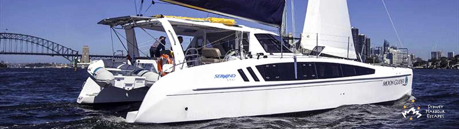 Moon Glider Boat Hire - Private Charter Hire - Sydney Harbour Escapes