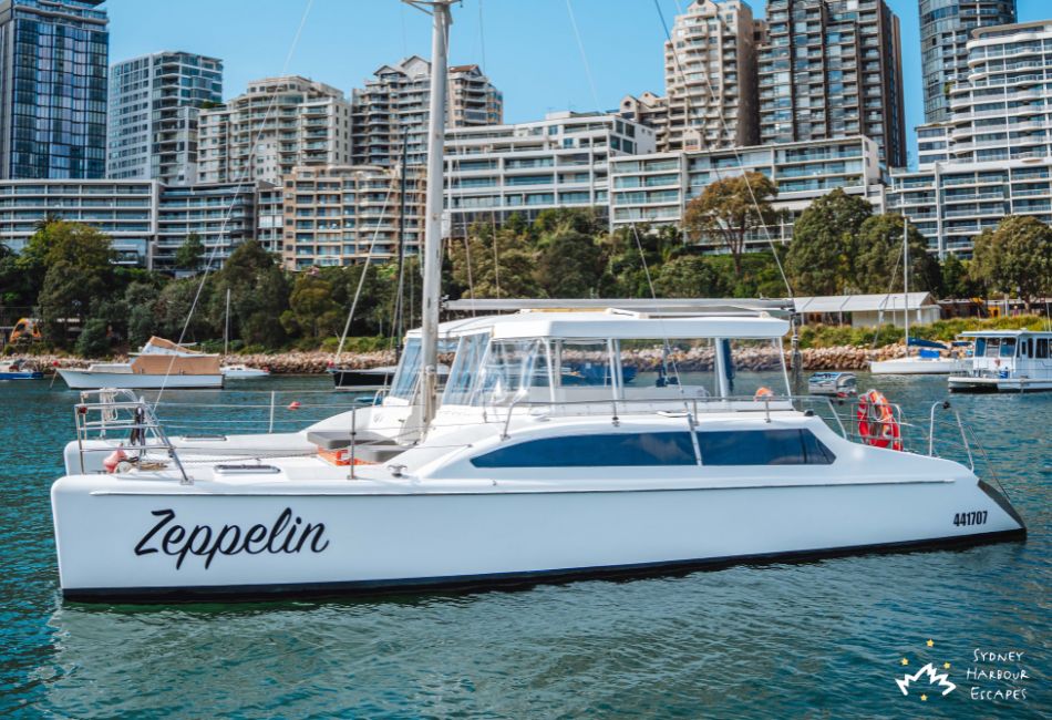 Zeppelin Boat Hire - Private Party Charter - Sydney Harbour