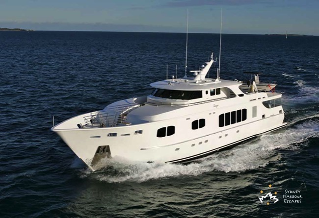 Tango Boat Hire - Luxury Superyacht Charter - Sydney Harbour Escapes